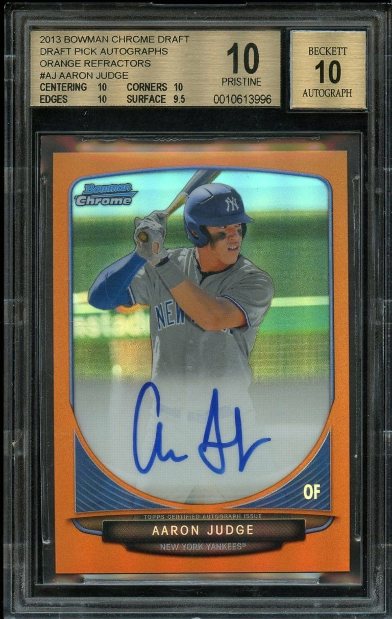 Aaron Judge | Most Expensive Baseball Cards | Baseball Trading Cards